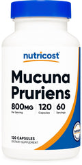Nutricost Mucuna Pruriens capsules for vitality