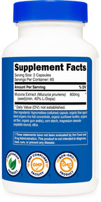 Nutricost Mucuna Pruriens for cognitive health