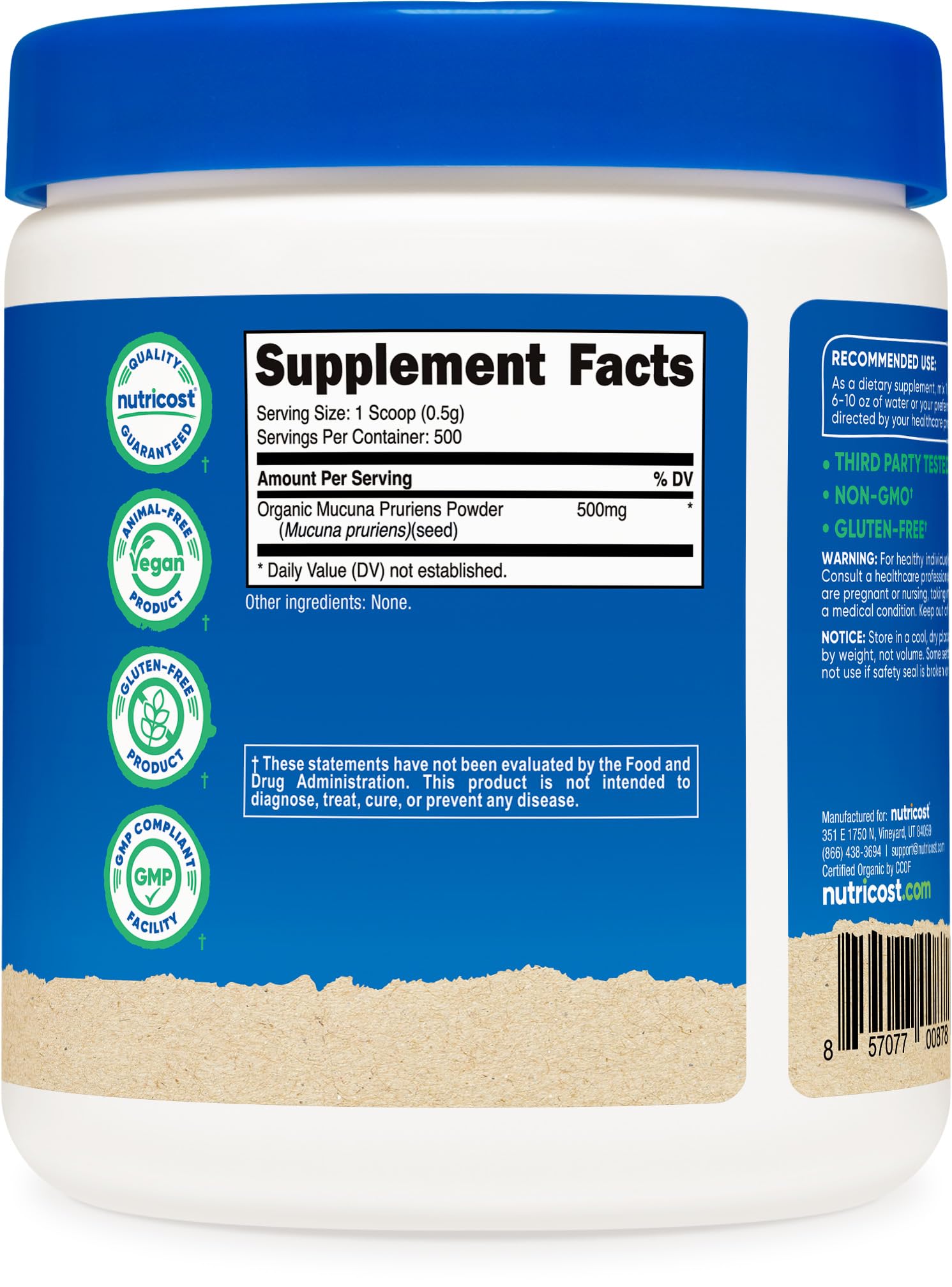 nutricost mucuna pruriens for vitality