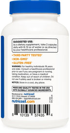 Nutricost Mullein capsules for respiratory health