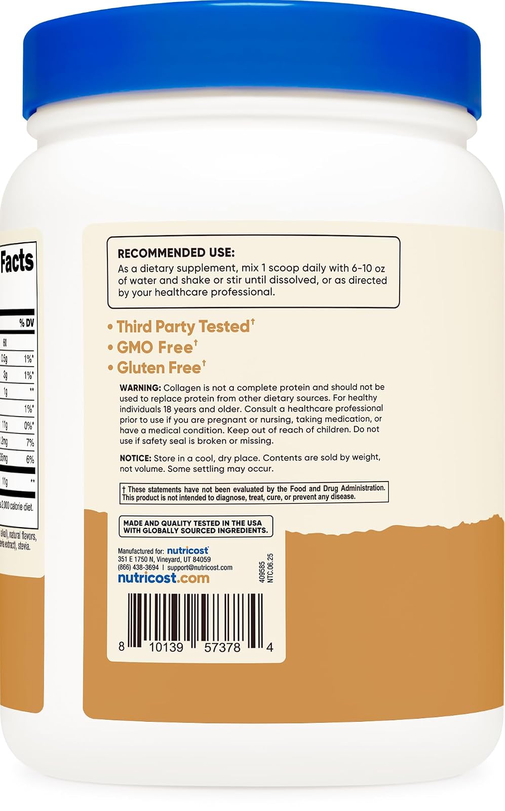 nutricost multi collagen powder benefits