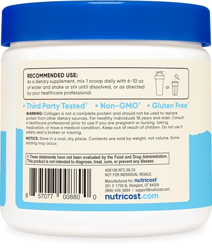 Nutricost multi collagen powder supplement
