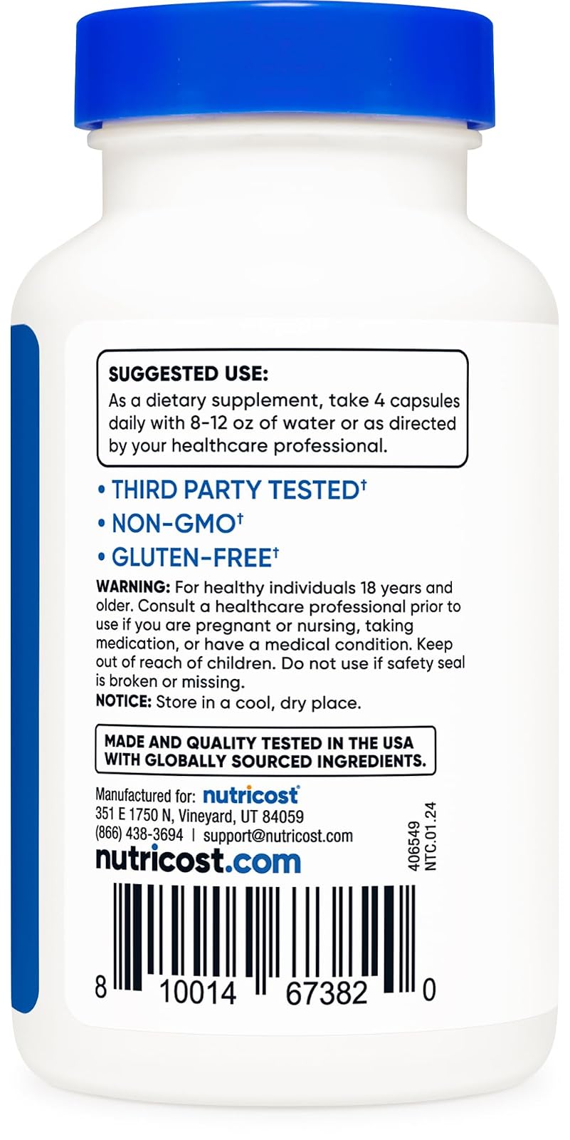 Nutricost multivitamin for women