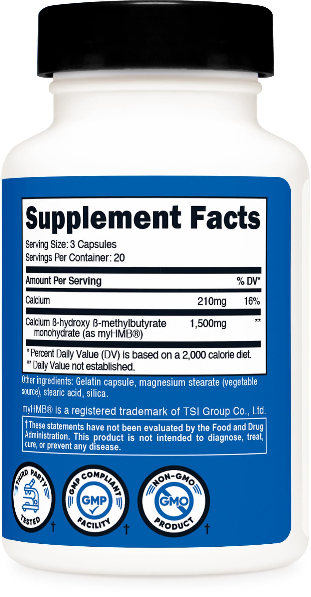 Nutricost myHMB for fitness enthusiasts