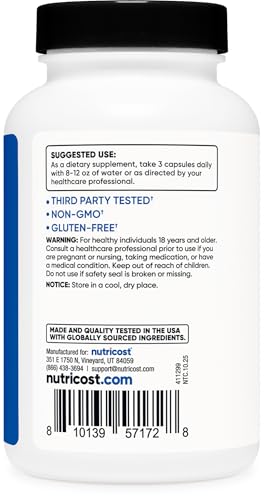 Nutricost myHMB for optimal calcium intake