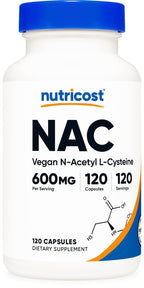 Nutricost N-Acetyl L-Cysteine capsules