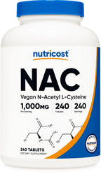 Nutricost N-Acetyl L-Cysteine tablets