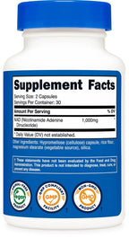 Nutricost NAD+ for optimal wellness