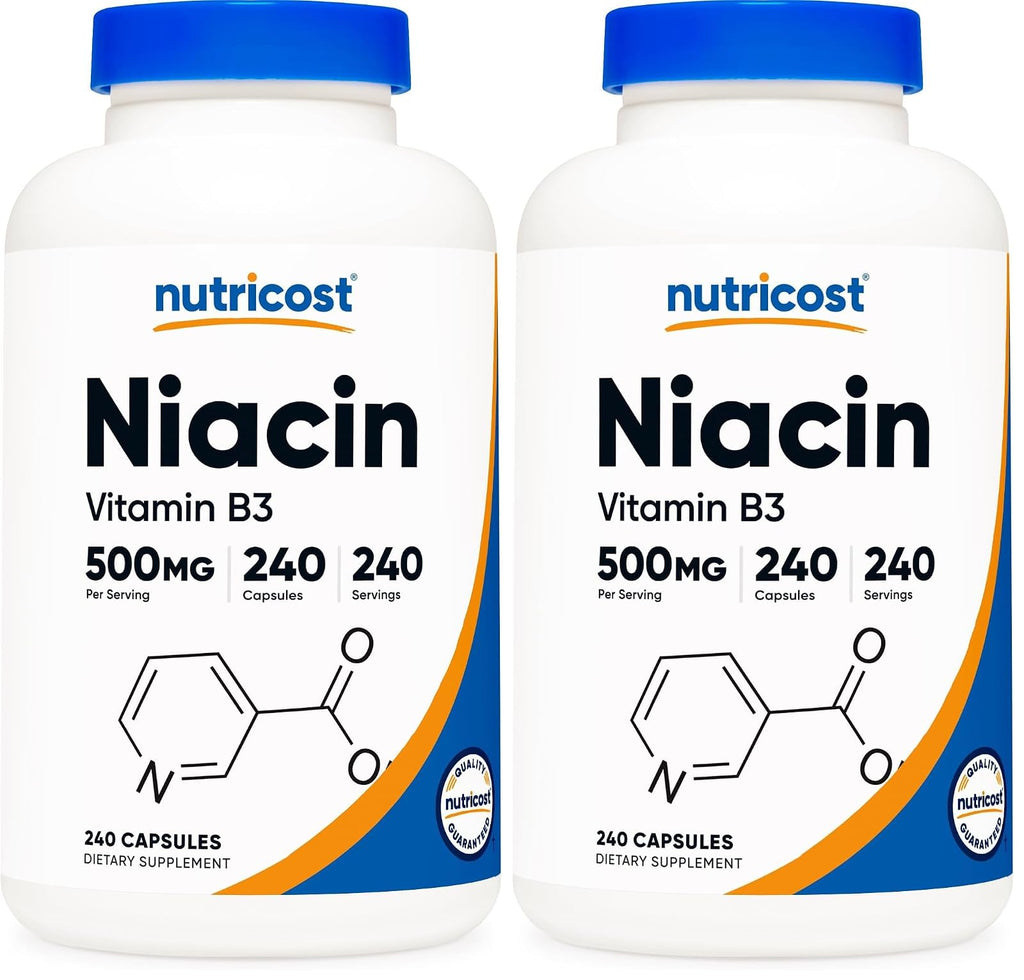 Nutricost Niacin Vitamin B3 capsules