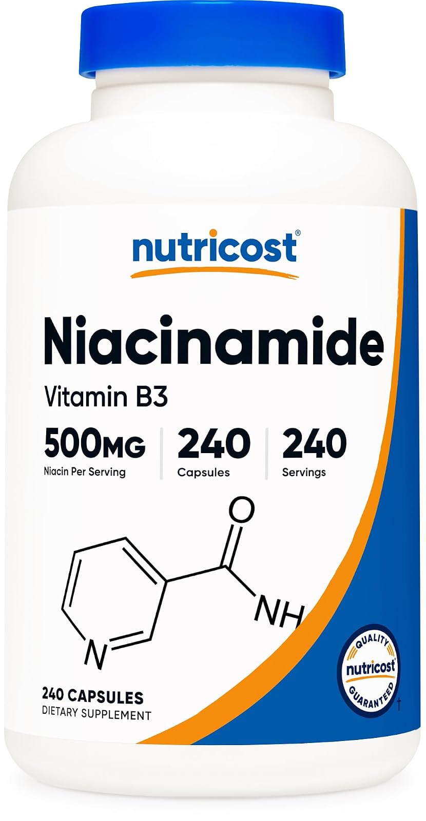 Nutricost Niacinamide 500 mg capsules