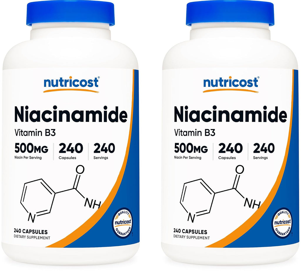 Nutricost Niacinamide 500 mg capsules