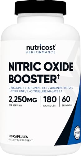 Nutricost nitric oxide booster capsules
