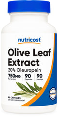 Nutricost olive leaf extract capsules