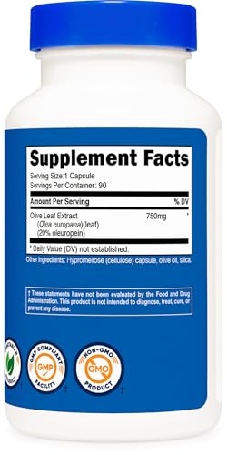 Nutricost olive leaf health benefits