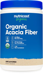Nutricost organic acacia fiber powder benefits