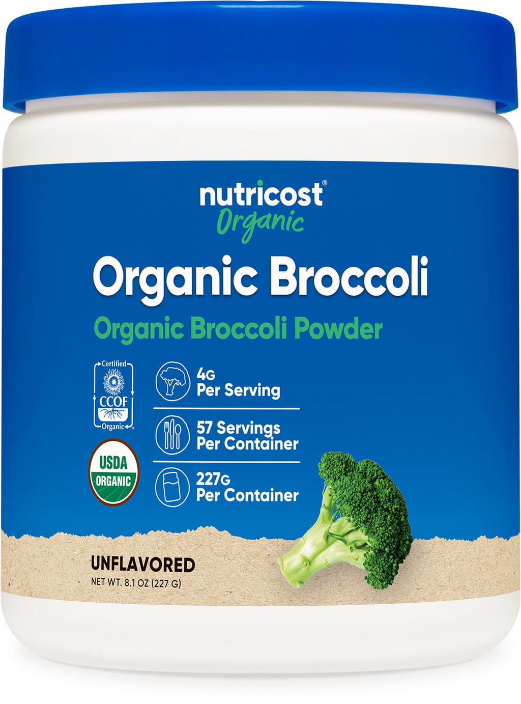 Nutricost organic broccoli powder benefits