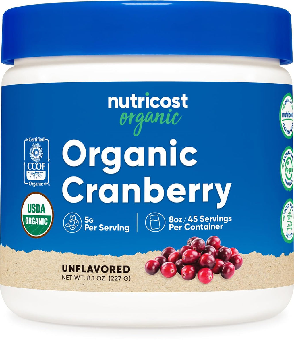 Nutricost organic cranberry powder benefits