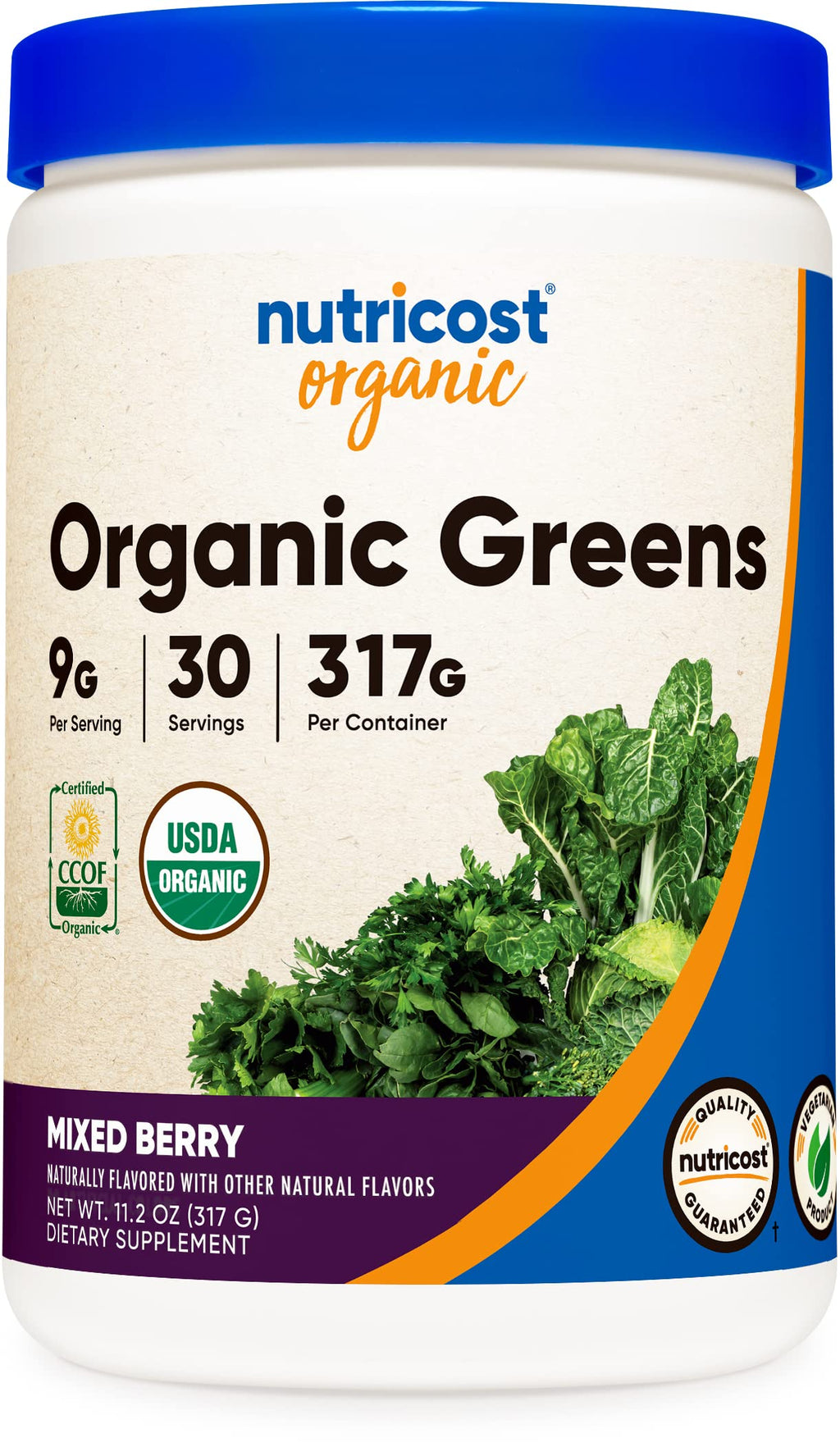 Nutricost organic greens powder benefits