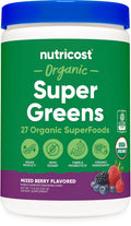 Nutricost organic greens powders mix