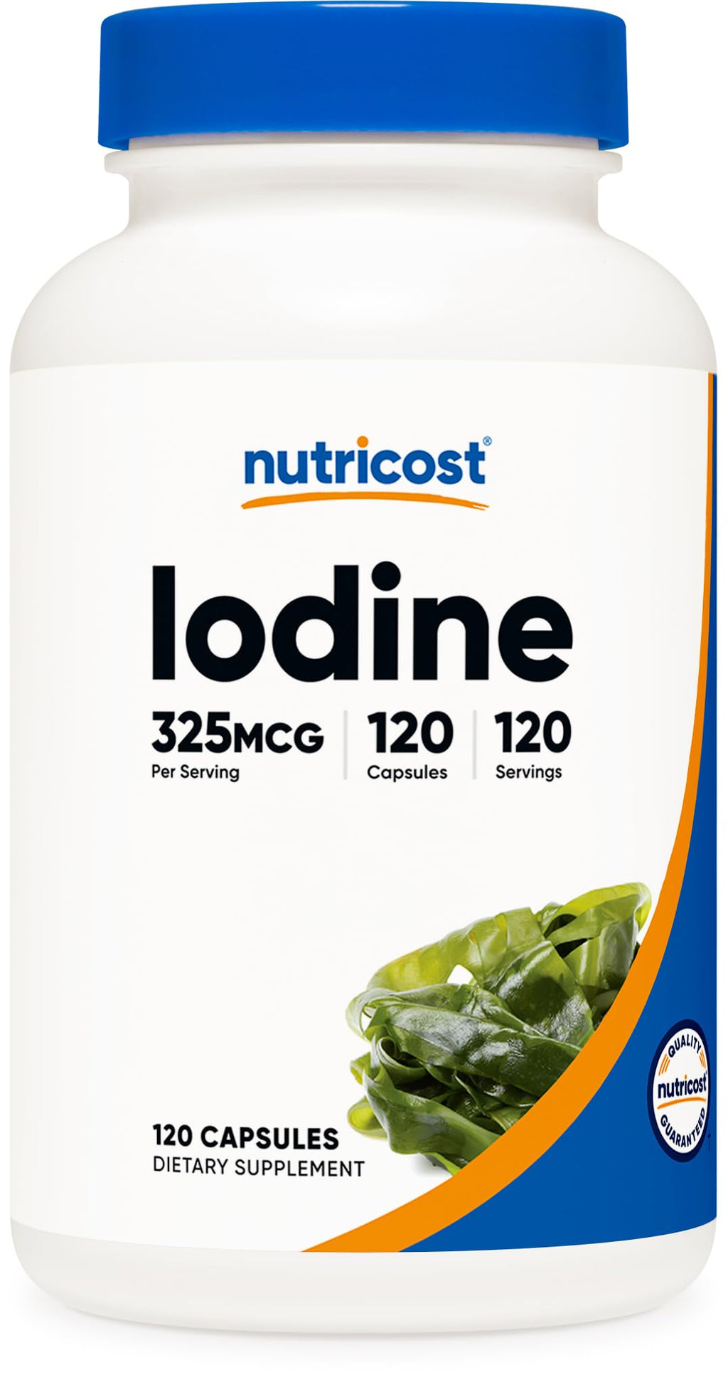 Nutricost organic iodine supplement capsules