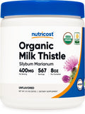 Nutricost organic milk thistle supplement