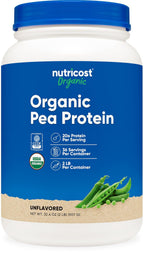 Nutricost organic pea protein isolate