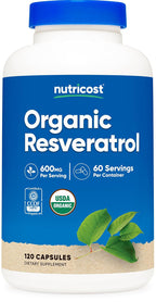 Nutricost organic resveratrol capsules