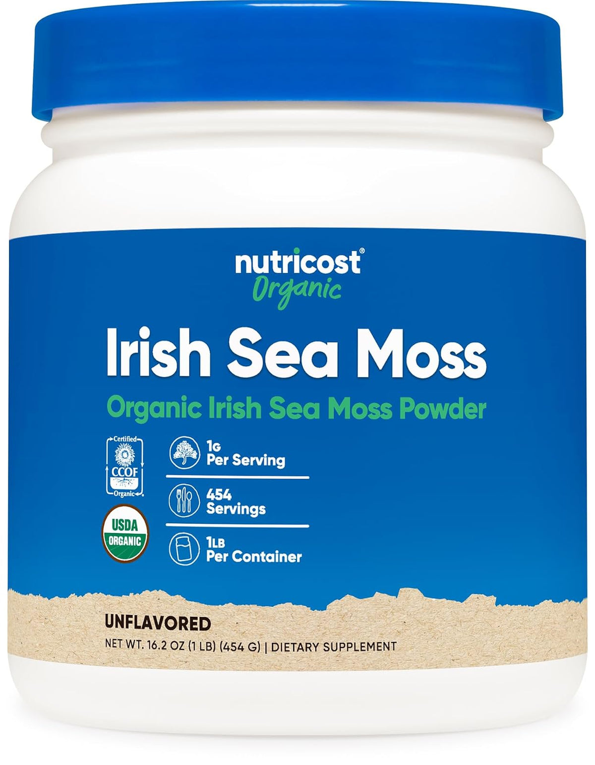 Nutricost organic sea moss powder