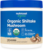 Nutricost organic shiitake mushroom powder