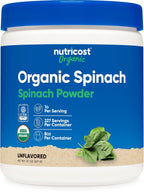 Nutricost organic spinach powder benefits