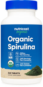 Nutricost organic spirulina health benefits