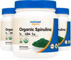 Nutricost organic spirulina powder benefits