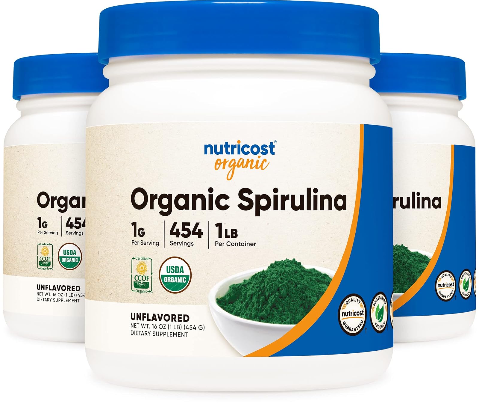 Nutricost organic spirulina powder benefits