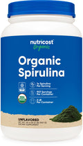 Nutricost organic spirulina powder benefits