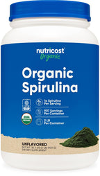 Nutricost organic spirulina powder benefits
