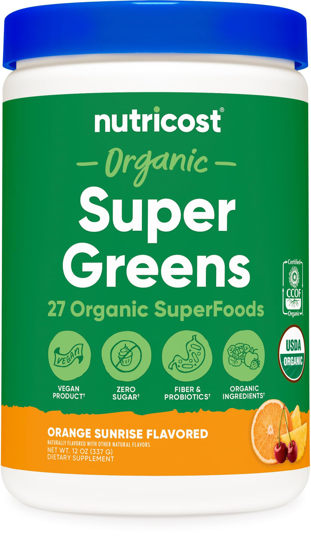 Nutricost organic super greens powder