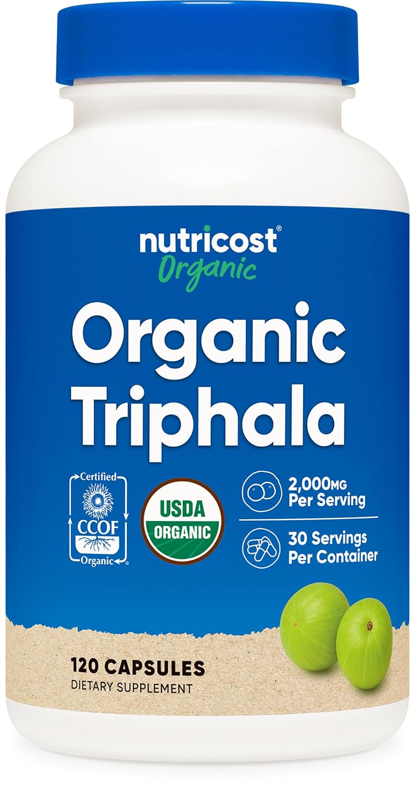 Nutricost organic triphala capsules benefits