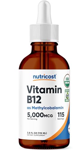 Nutricost organic vitamin B12 drops