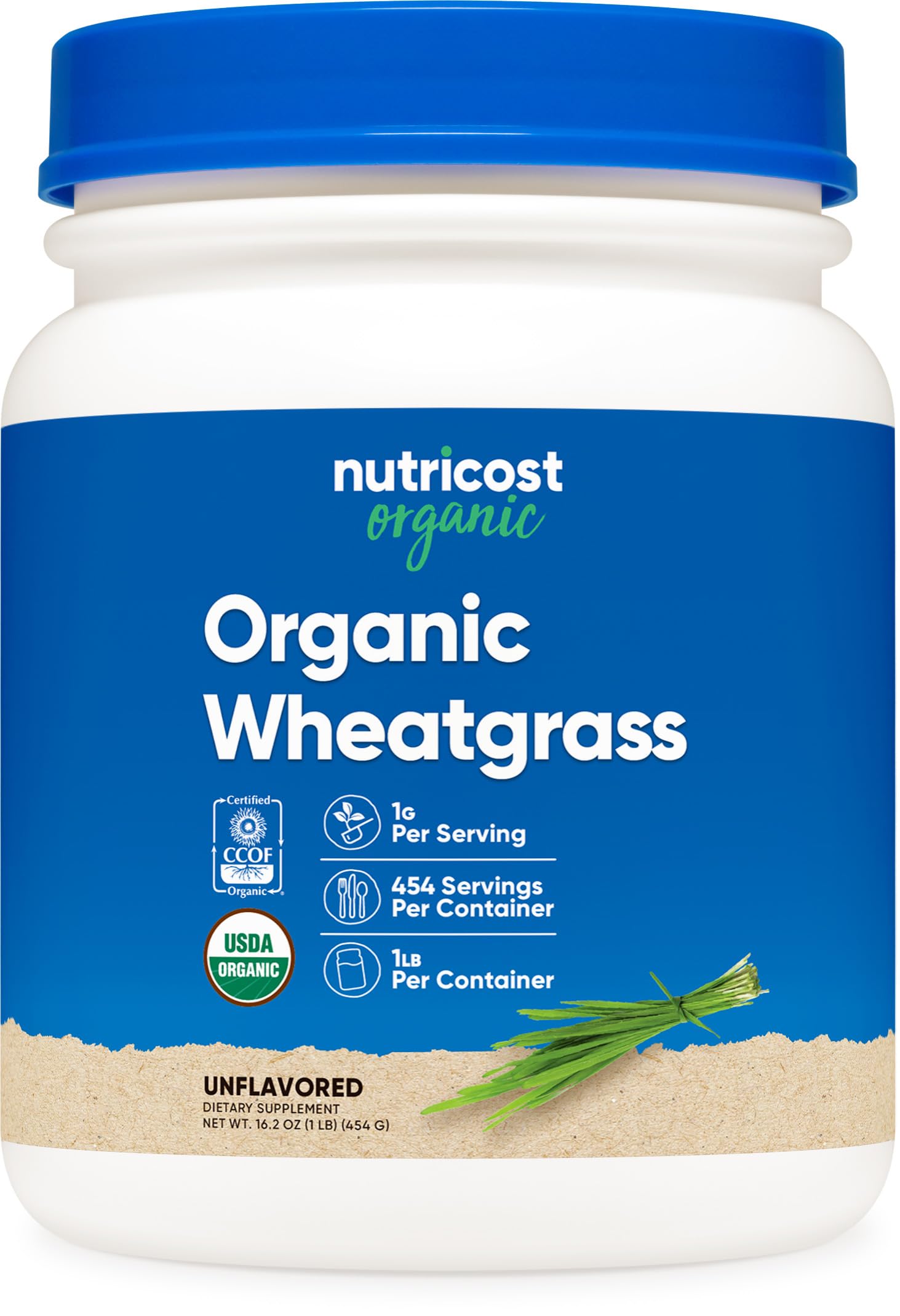 Nutricost organic wheatgrass powder benefits
