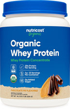 Nutricost organic whey protein chocolate