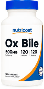 Nutricost Ox Bile multivitamins for digestion