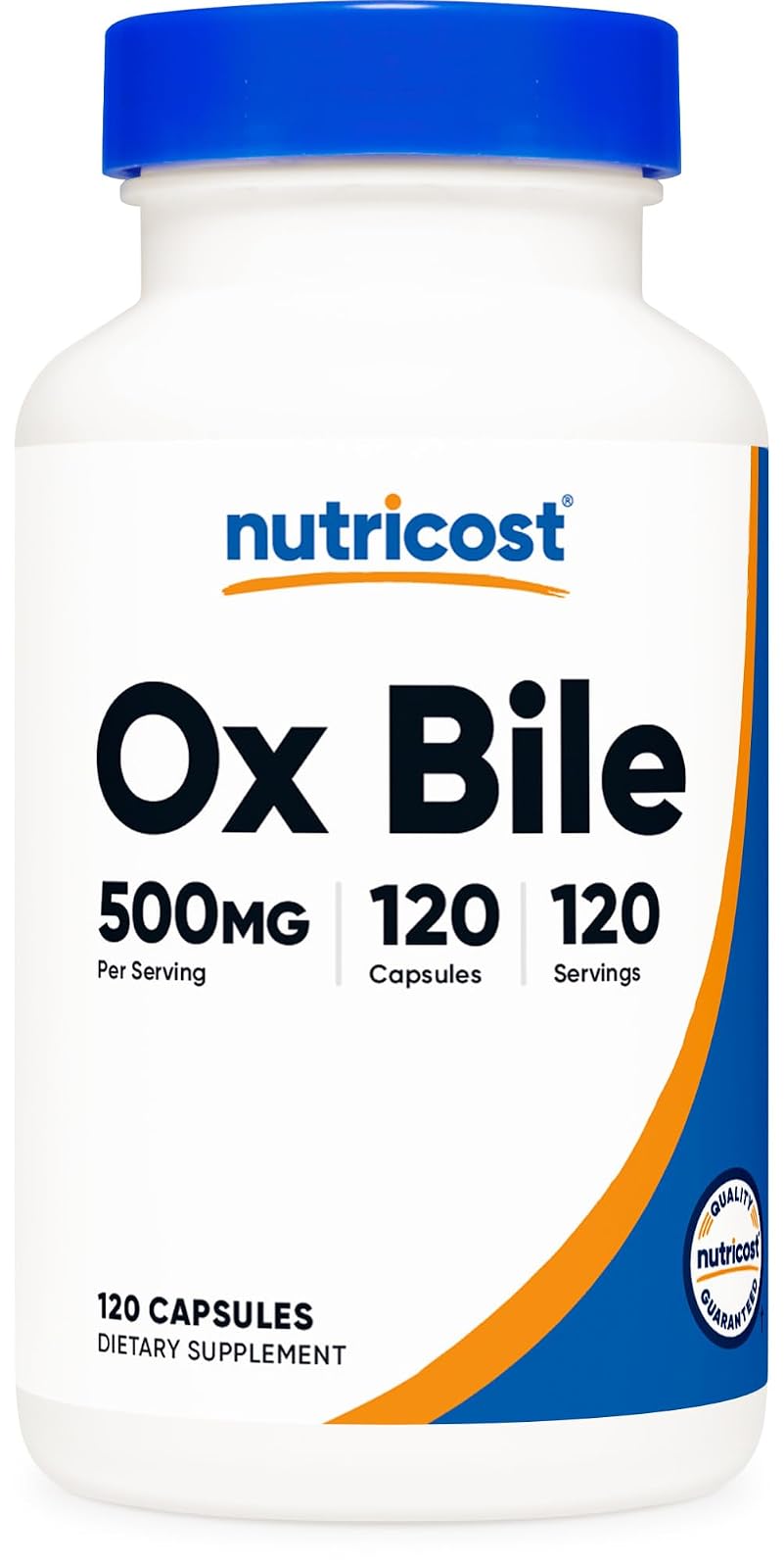Nutricost Ox Bile multivitamins for digestion