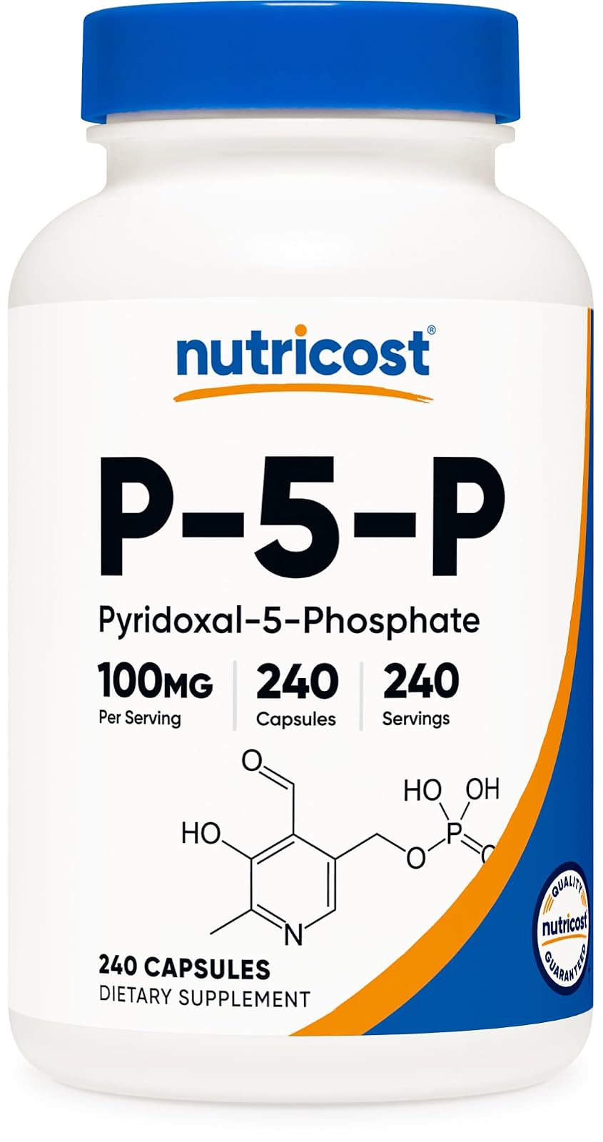 Nutricost P5P Vitamin B6 capsules