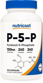 Nutricost P5P Vitamin B6 capsules
