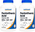 Nutricost Pantothenic Acid capsules