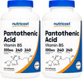 Nutricost Pantothenic Acid capsules