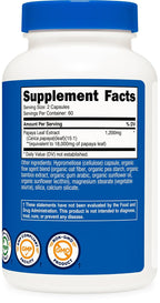 Nutricost papaya leaf health boost