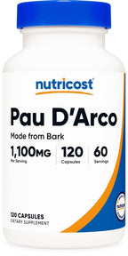 Nutricost Pau D'Arco capsules for wellness