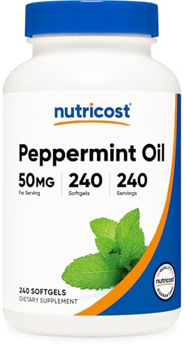 Nutricost peppermint oil softgels
