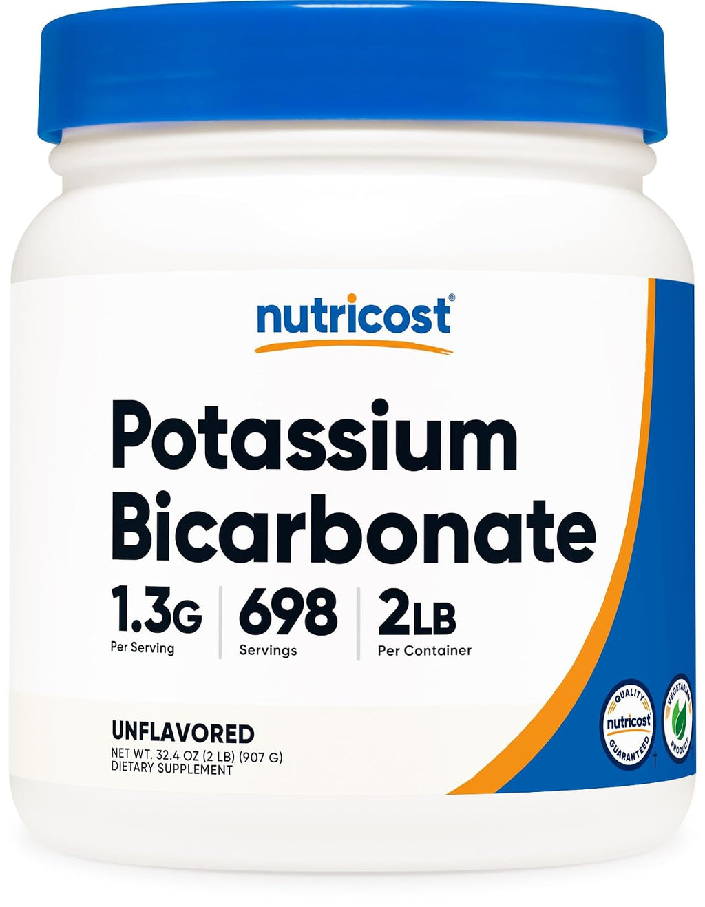 Nutricost potassium bicarbonate powder supplement